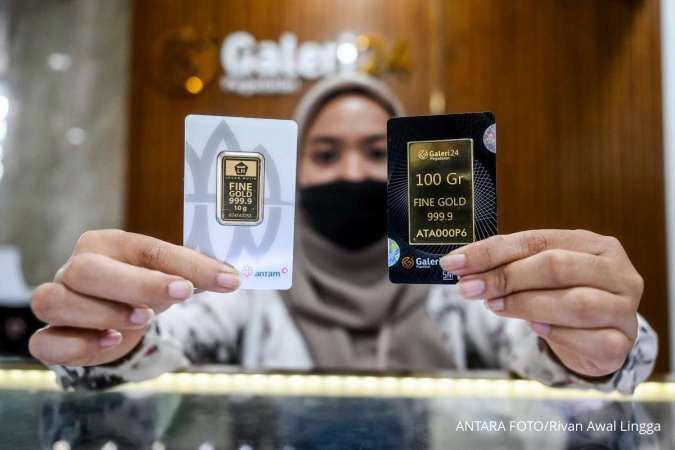 Sebulan Harga Emas Antam Naik 3,52 Persen, Kemarin Ambles (22 Maret 2025) Sebulan Harga Emas Antam Naik 3,52 Persen, Kemarin Ambles (22 Maret 2025)