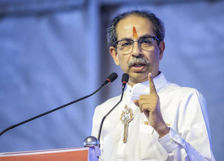 BJP takes swipe at Uddhav Thackeray for releasing Sena (UBT) manifesto ... BJP takes swipe at Uddhav Thackeray for releasing Sena (UBT) manifesto ...