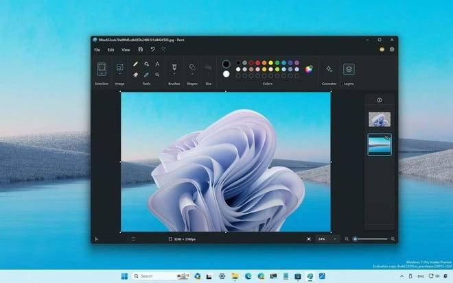 Microsoft Paint si rinnova con l'intelligenza artificiale di Copilot