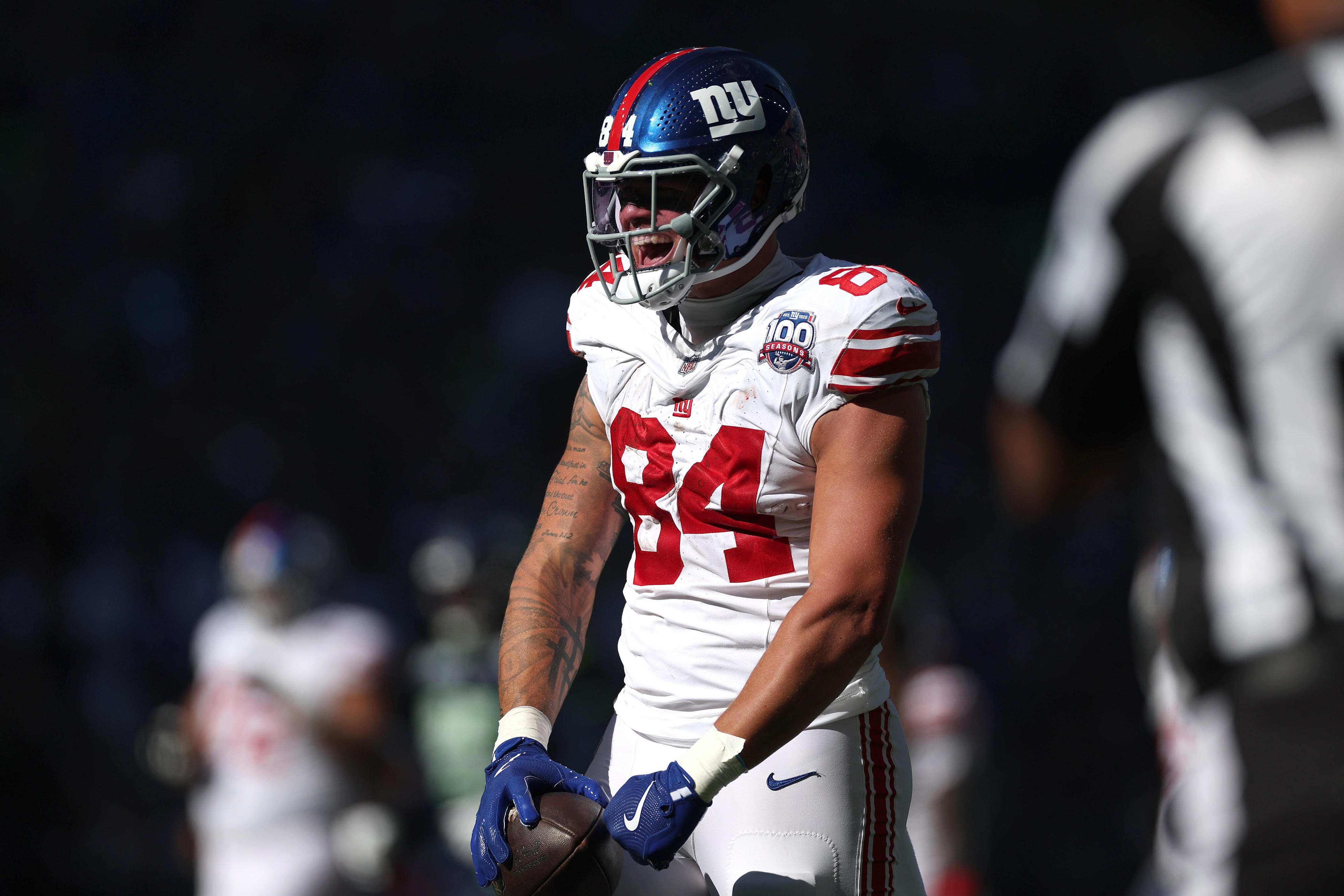 Theo Johnson admits 'tough' Giants season took a toll: 'Not easy'