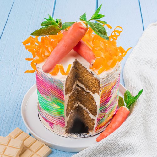 Pastel Carrot Cake