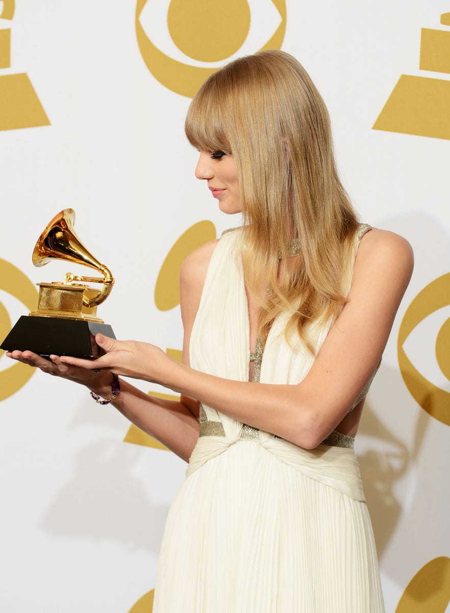 Time to look back at Taylor Swift’s 14 Grammy wins over the years