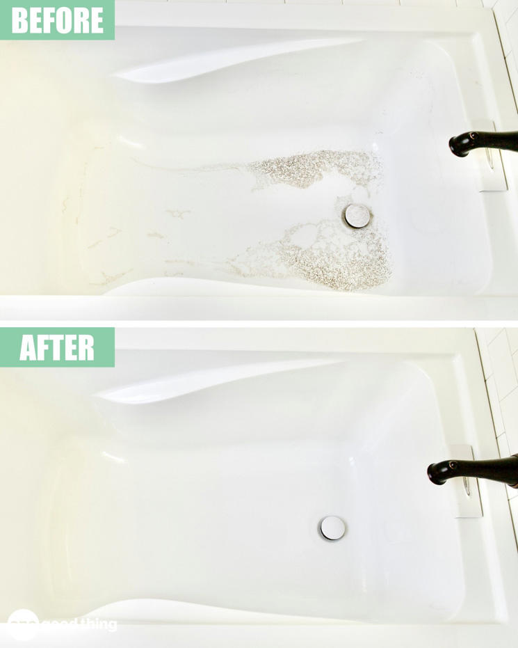 This Tip Takes The Pain Out Of Cleaning Your Bathtub