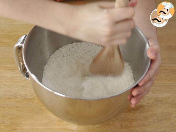 Mardi Gras diamond-shaped donuts - video recipe!