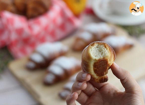 Condensed milk croissants