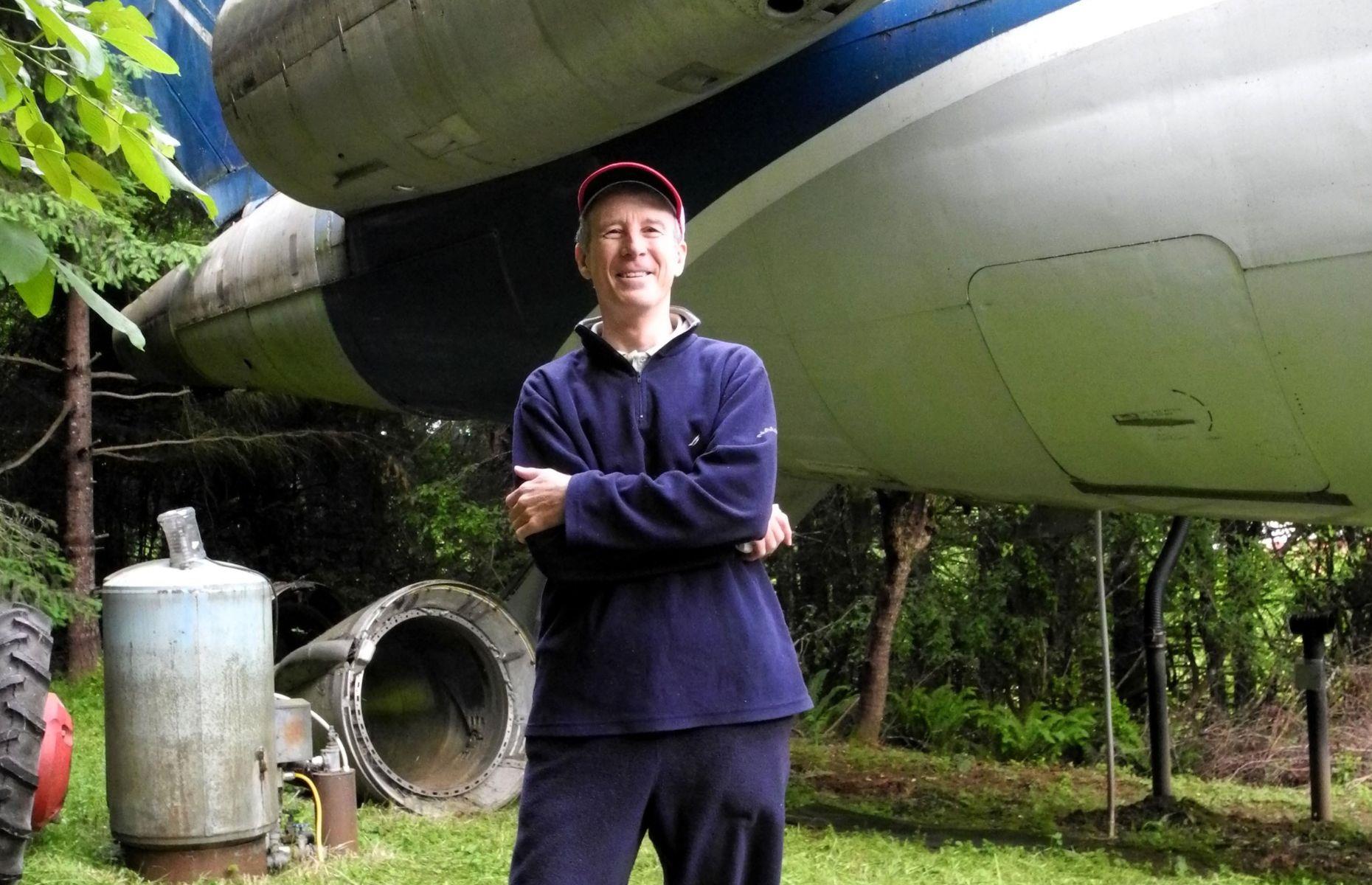 Meet the man who transformed a Boeing 727 into his dream home