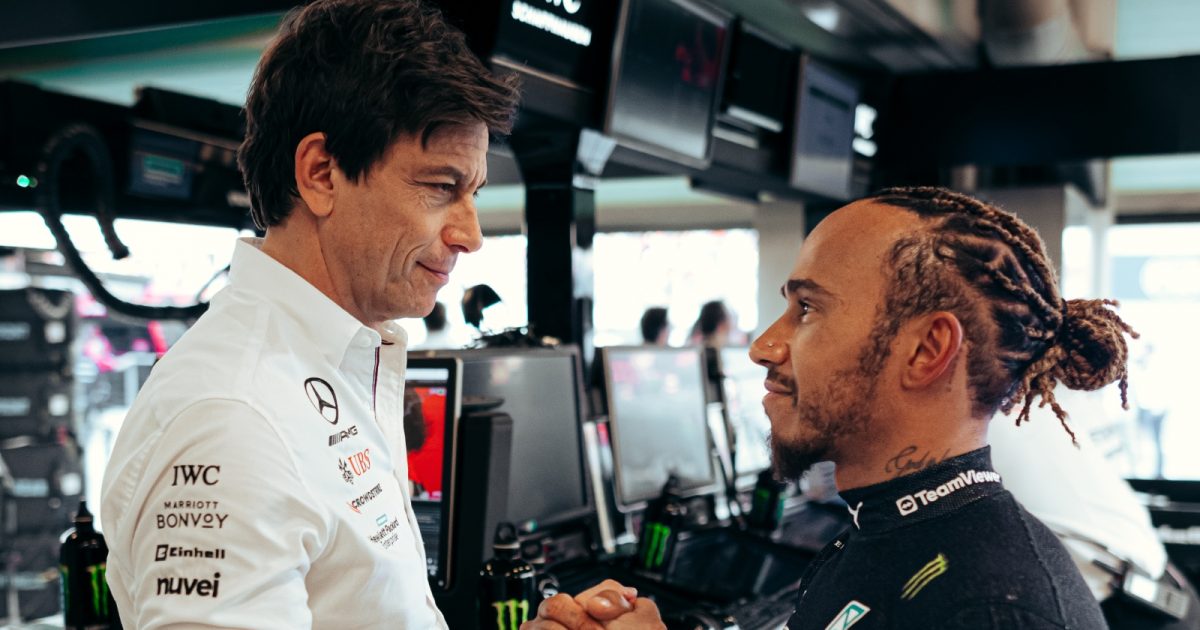 Toto Wolff sends final message to Lewis Hamilton on last day at Mercedes