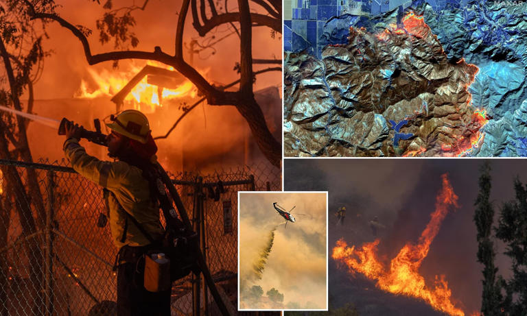 California wildfire destroys 132 buildings in Ventura County California wildfire destroys 132 buildings in Ventura County