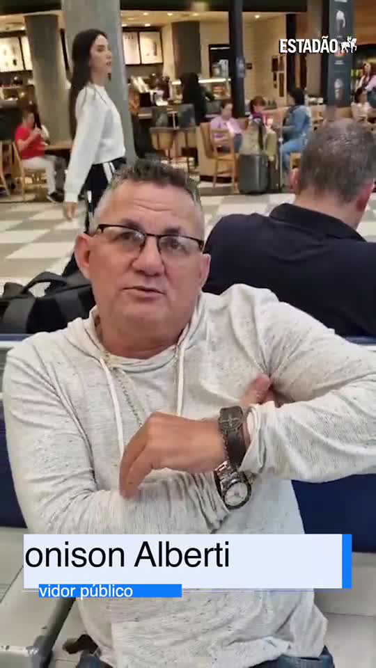 Passageiros relatam transtornos para tentar embarcar no Aeroporto de ... Passageiros relatam transtornos para tentar embarcar no Aeroporto de ...