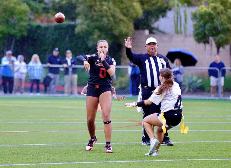 Prep talk: Orange Lutheran vs. JSerra is the flag football game of the year