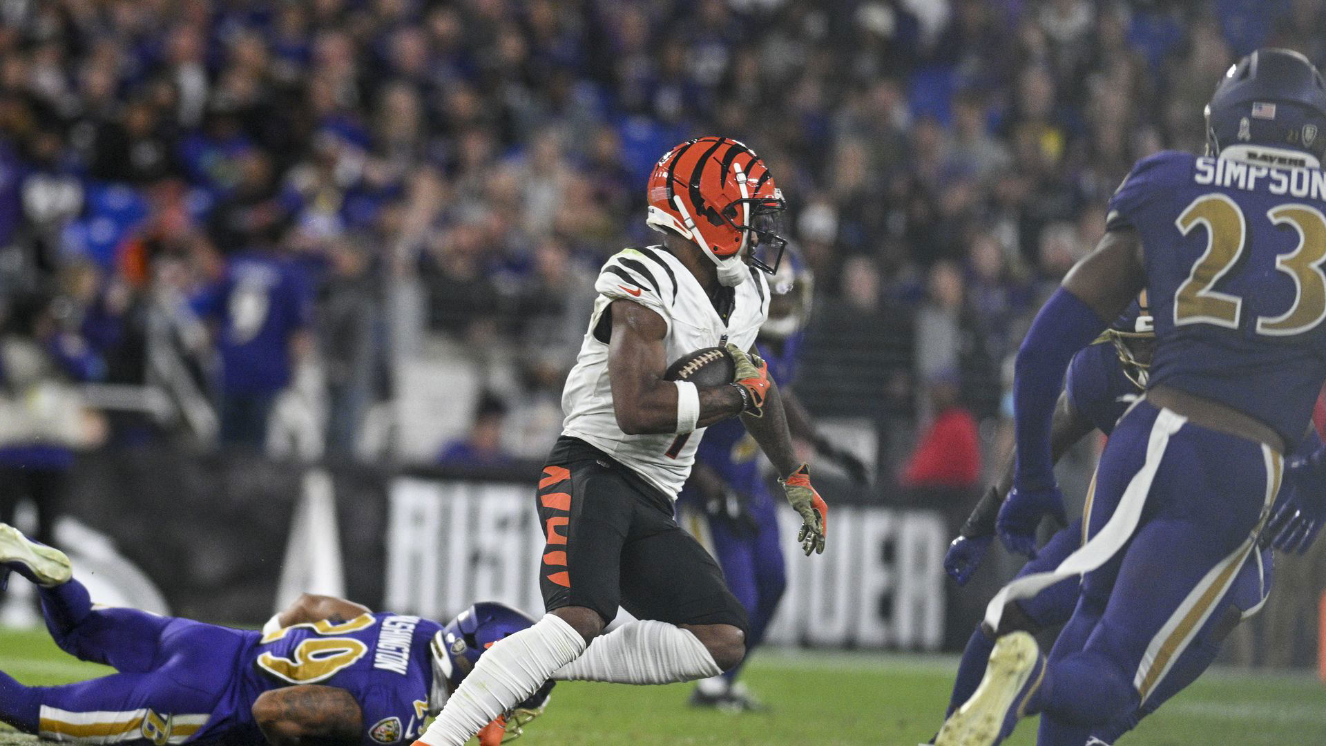 Ja’Marr Chase set single season NFL record for yards against an opponent Ja’Marr Chase set single season NFL record for yards against an opponent