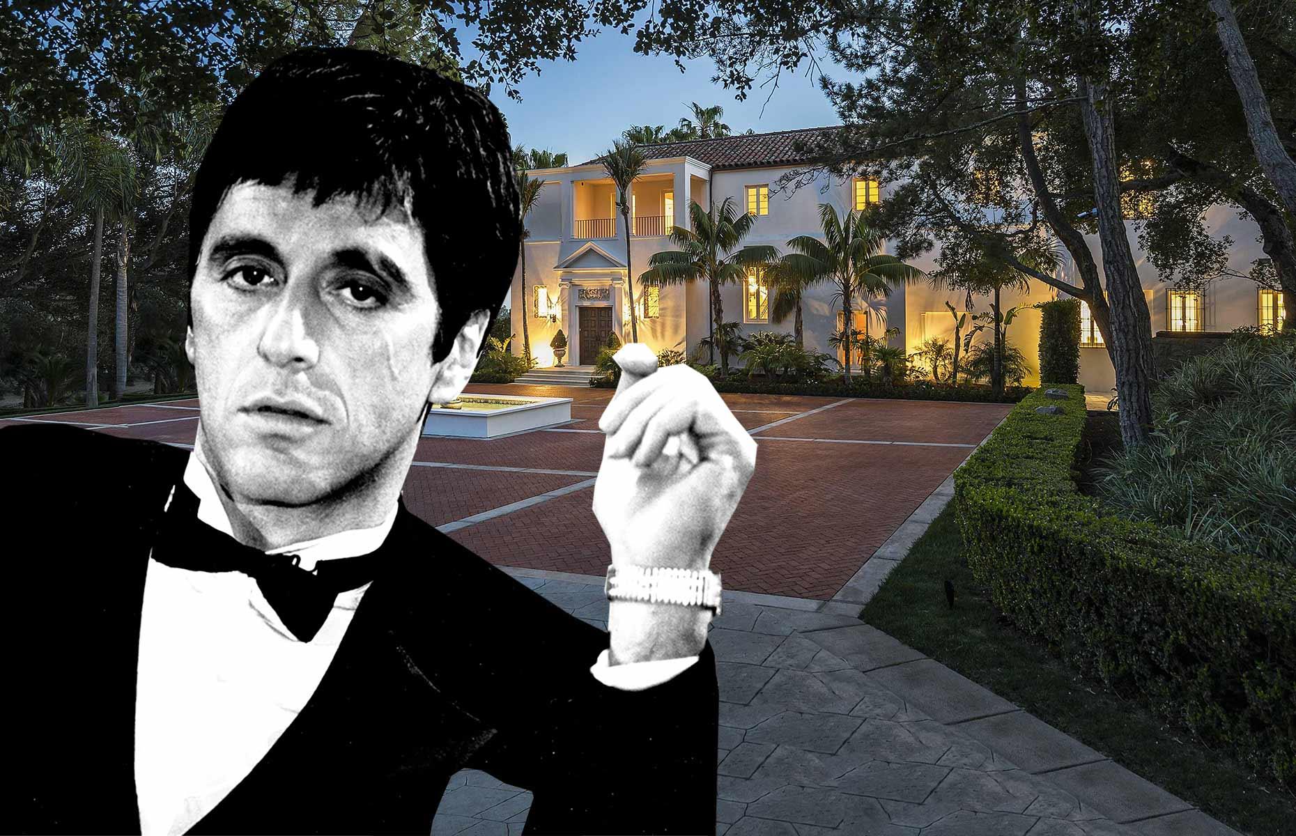 Explore the extravagant real-life Scarface mansion in Los Angeles