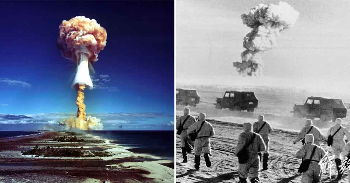 31 Historical Photos of Nuclear Testing and Aftermath