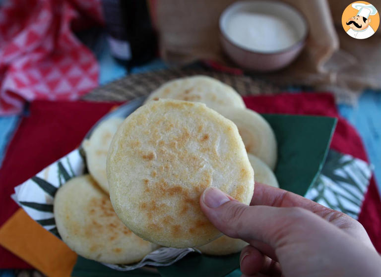 Arepas venezolanas, panecillos sin gluten con sólo 3 ingredientes