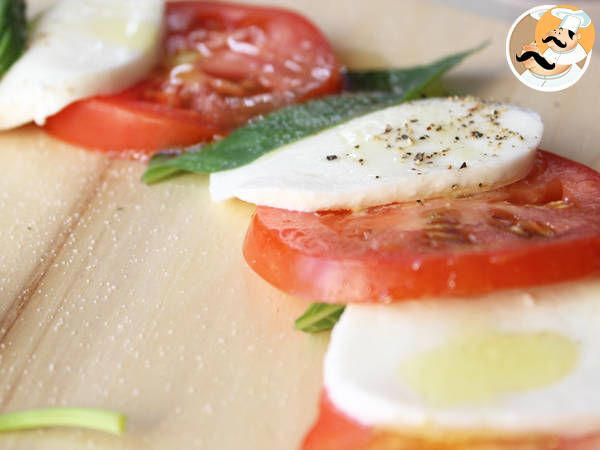 Salada caprese - fresca e italiana