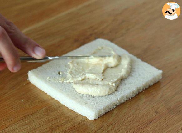 Origami star surprise bread