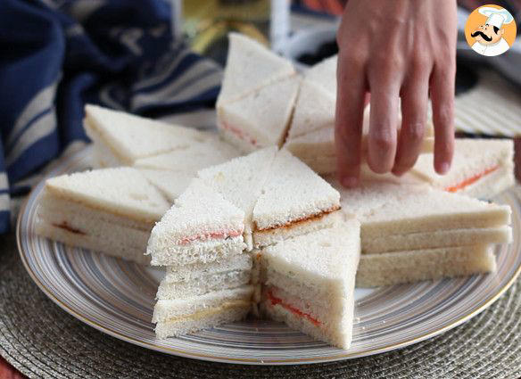 Origami star surprise bread