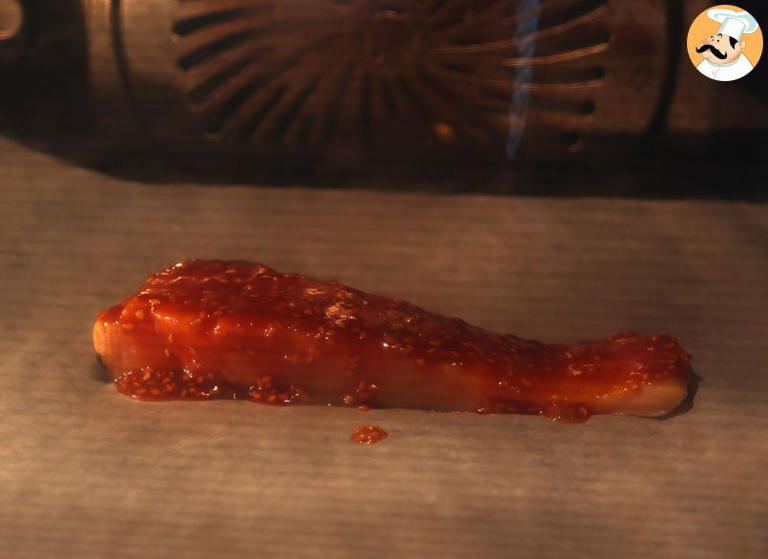 Korean style salmon with gochujang sauce ready in 8 minutes