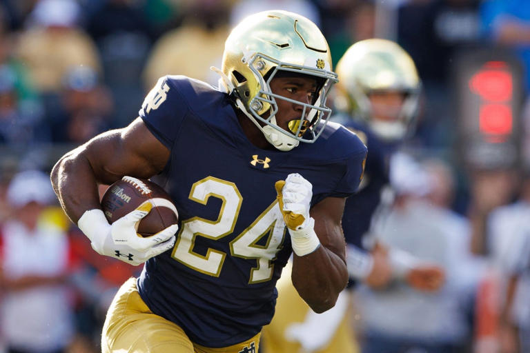 Notre Dame Week 14 highlight: Jadarian Price gives Jeremiyah Love a break, races to the house