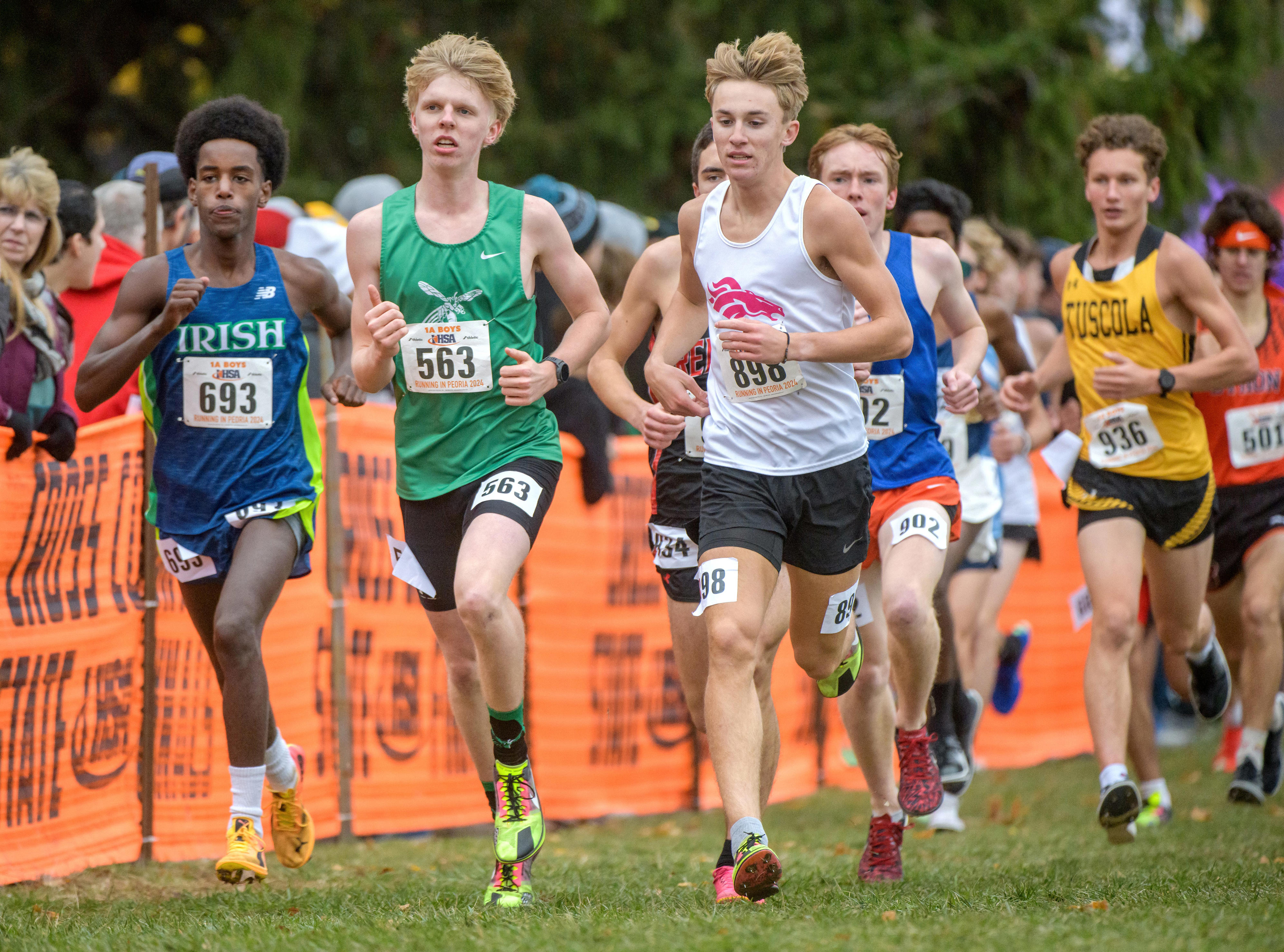 Illinois' largest high school cross country meet brings 5,507 runners ...