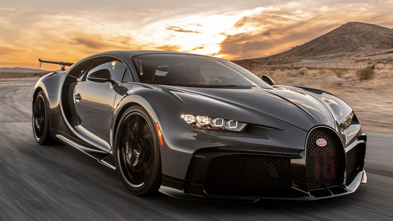 Every Car Powered By Bugatti's W16 Engine Ranked By Top Speed