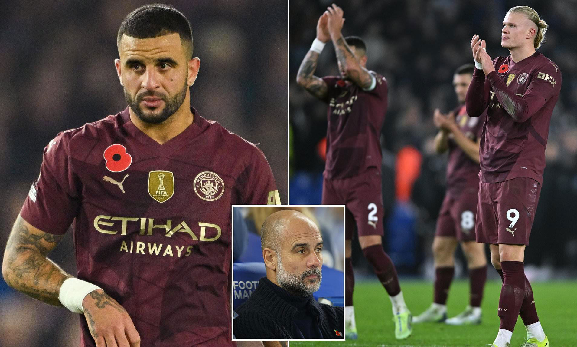 Kyle Walker is the weak link in a Man City side crying out for a break ... Kyle Walker is the weak link in a Man City side crying out for a break ...