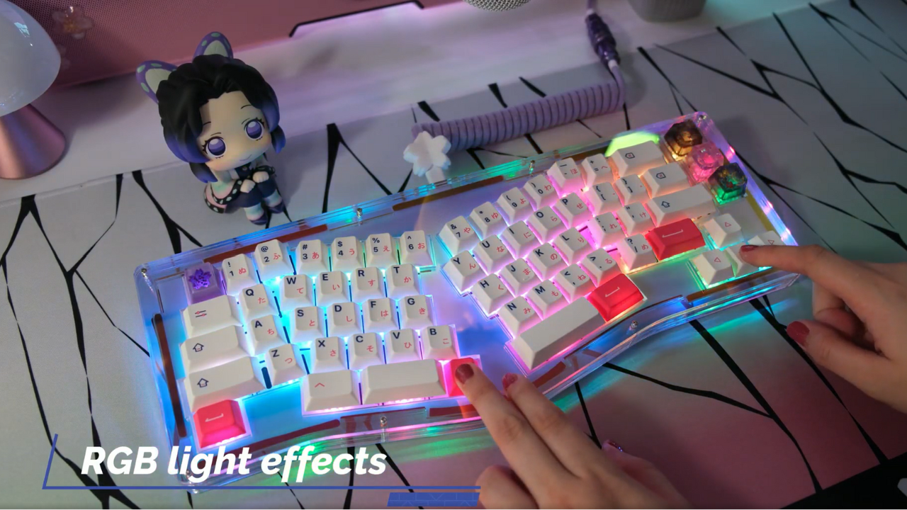 Building the Most Aesthetic Iridescent Keyboard Ever