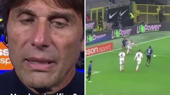 Le parole di Conte a Dazn, furioso contro il Var: «Se c'è un errore ... Le parole di Conte a Dazn, furioso contro il Var: «Se c'è un errore ...