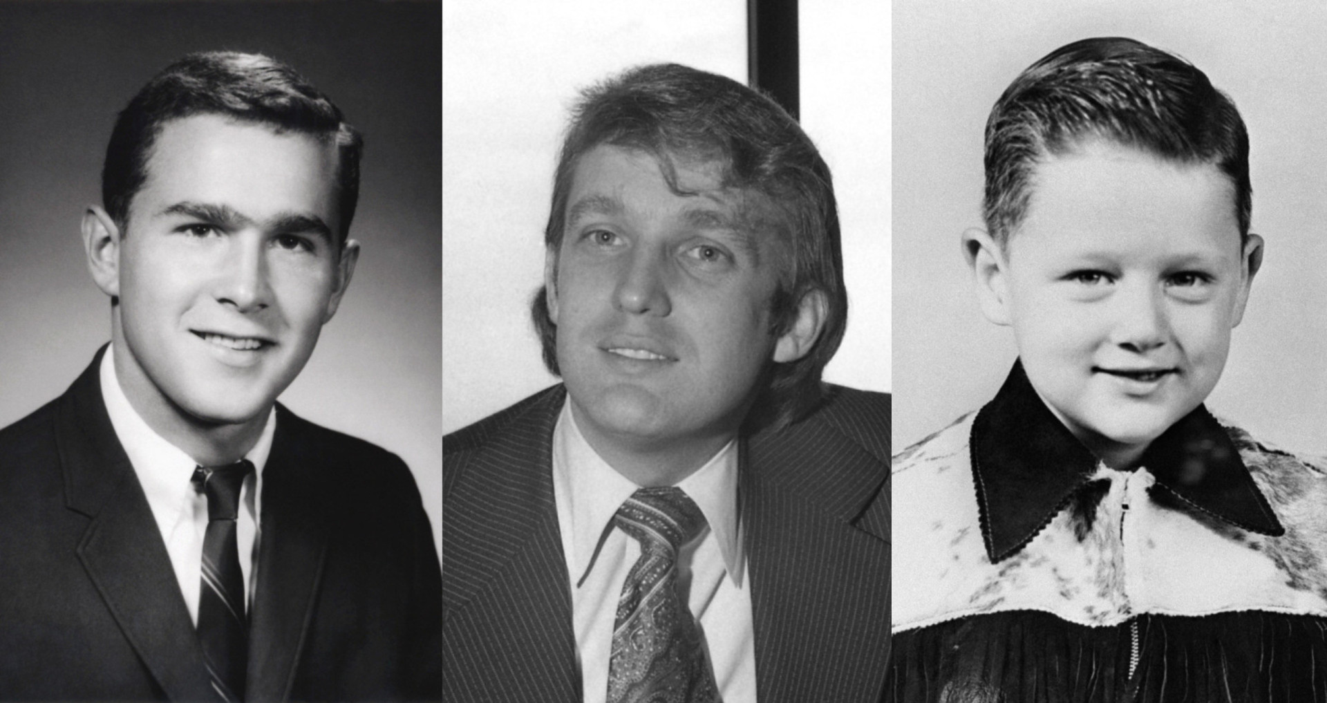 Foto's van Amerikaanse presidenten toen ze nog jong waren