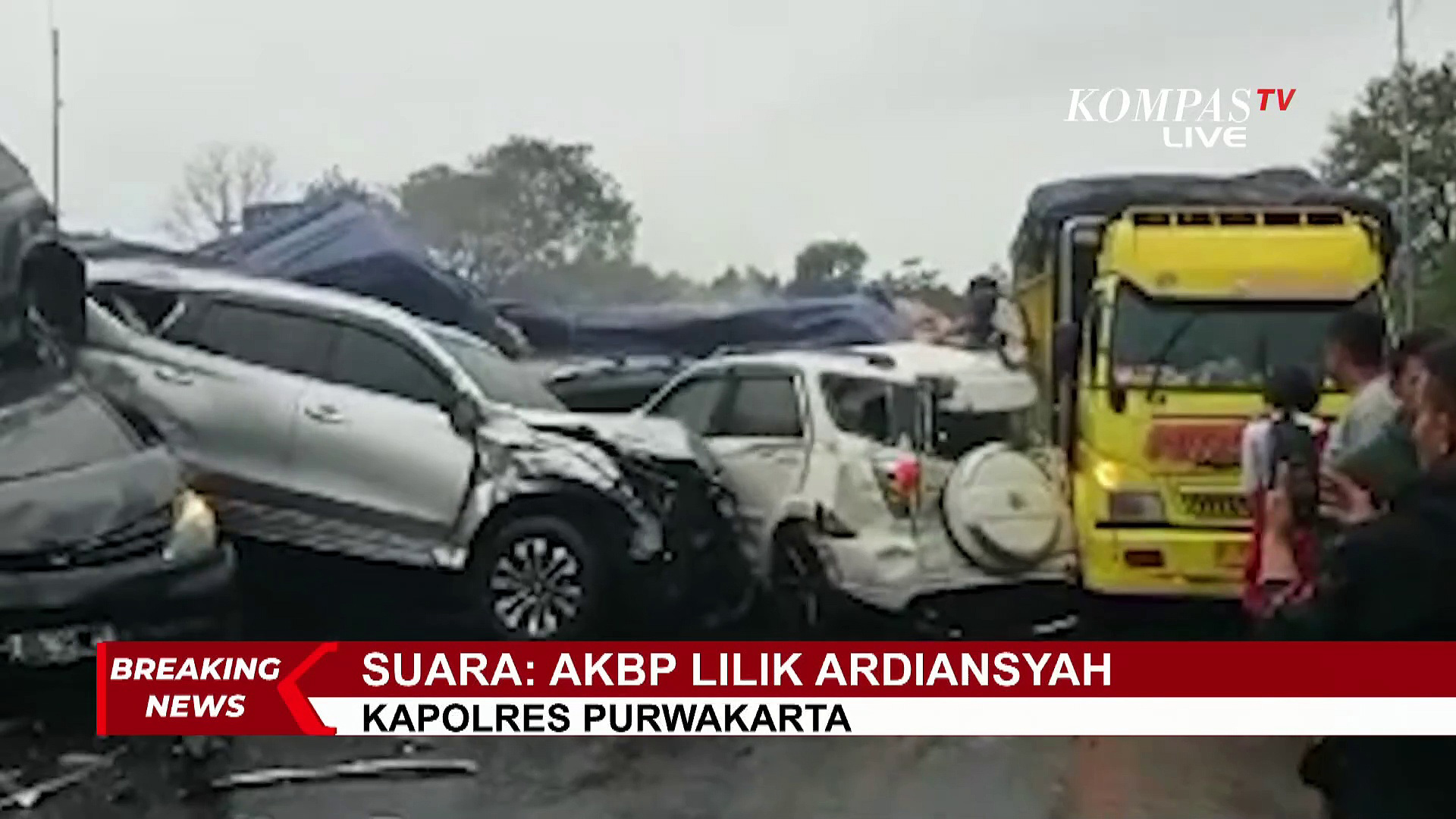 BREAKING NEWS! Kecelakaan Beruntun di Km 92 Tol Purbaleunyi, Polisi ... BREAKING NEWS! Kecelakaan Beruntun di Km 92 Tol Purbaleunyi, Polisi ...