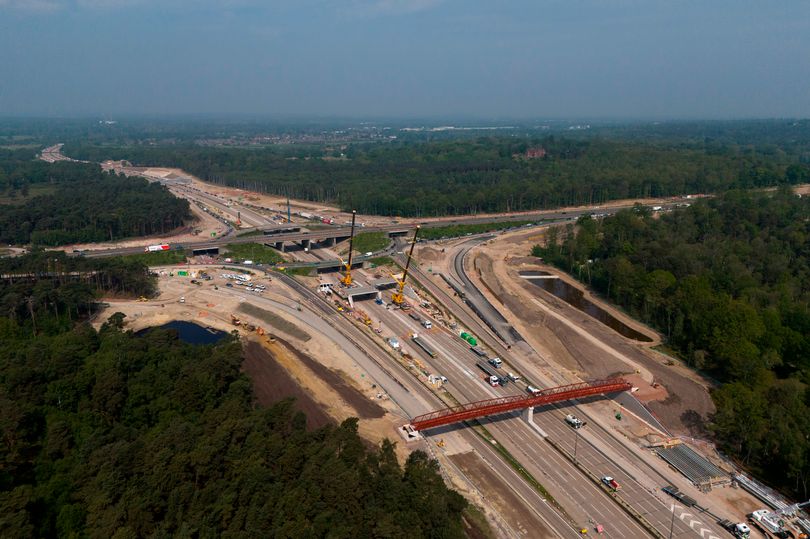 Roadworks on Surrey M25, A3 and M3 this week with overnight closures ...