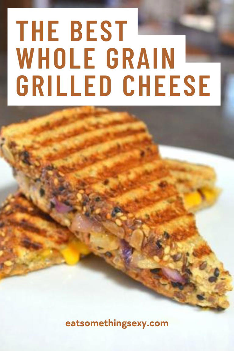 The Best Whole Grain Grilled Cheese with Pickles