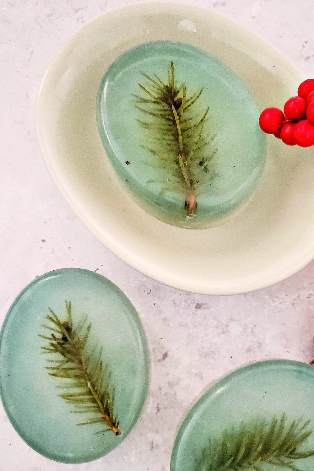 Christmas Pine Soap Recipe: Melt and Pour Version