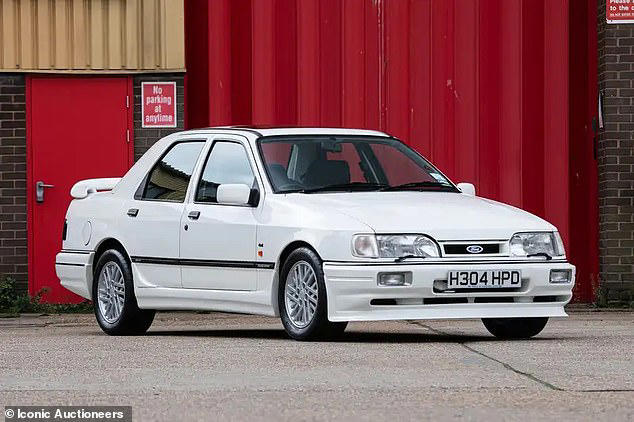 The £200k Ford Escort: Rare 1992 RS Cosworth with just 2,200 miles sets ...