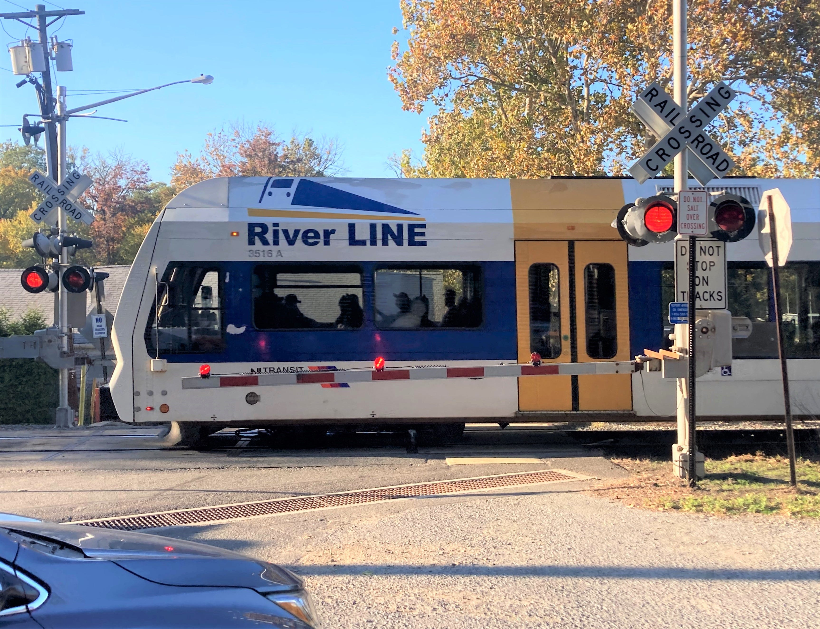 Pedestrian struck, killed by River LINE train near Bordentown Station