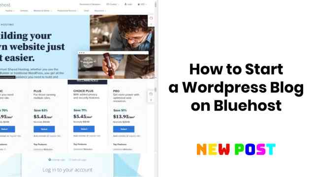 How to make a Bluehost website