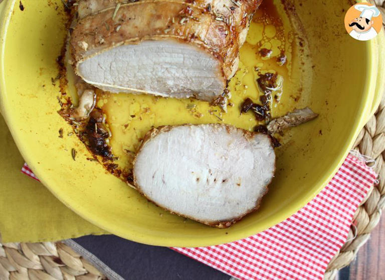 Comment cuire un rôti de porc au four?