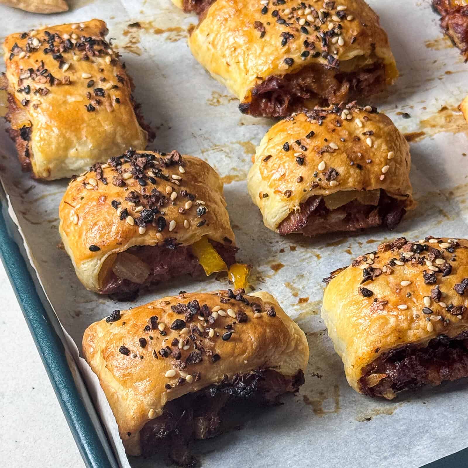 Pulled Pork Pastry Puffs