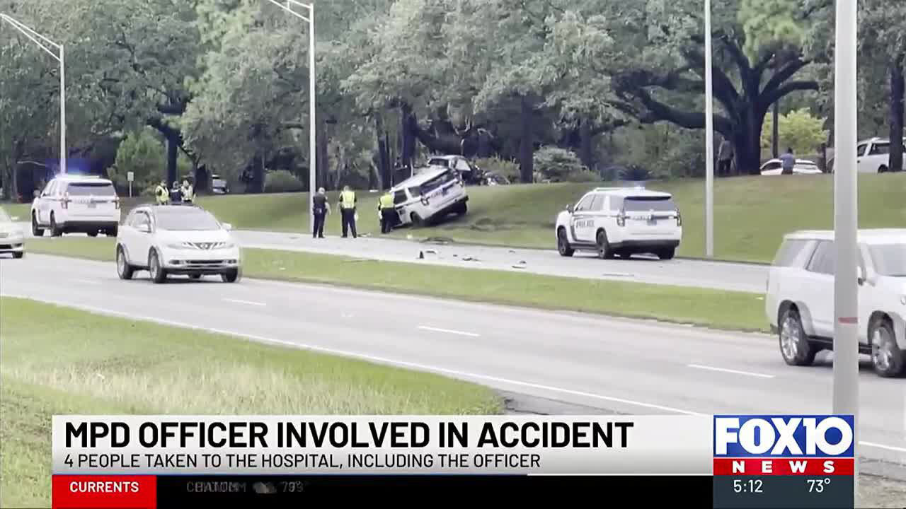 MPD officer among 4 injured in crash MPD officer among 4 injured in crash