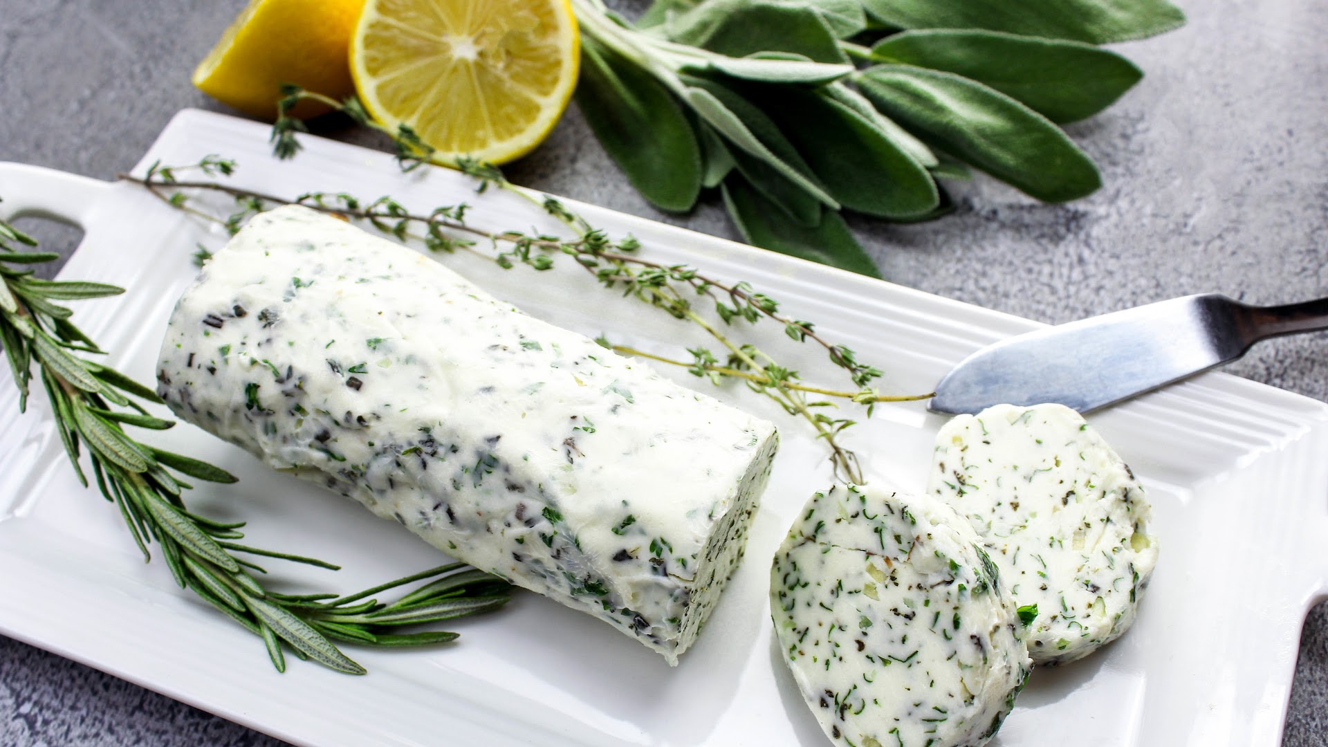 This Compound Butter Is Filled With Holiday Herbs Like Rosemary, Thyme ...
