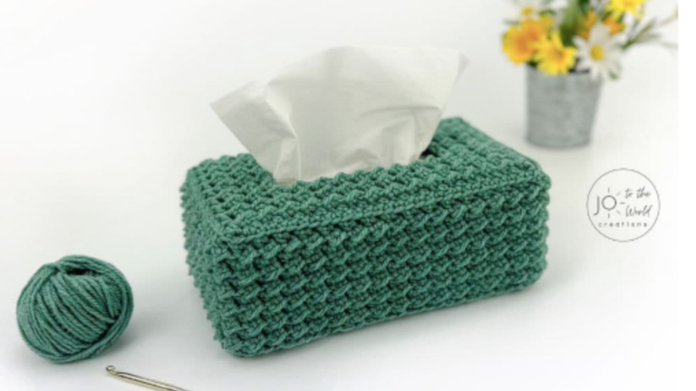 Crochet Tissue Box Cover Patterns