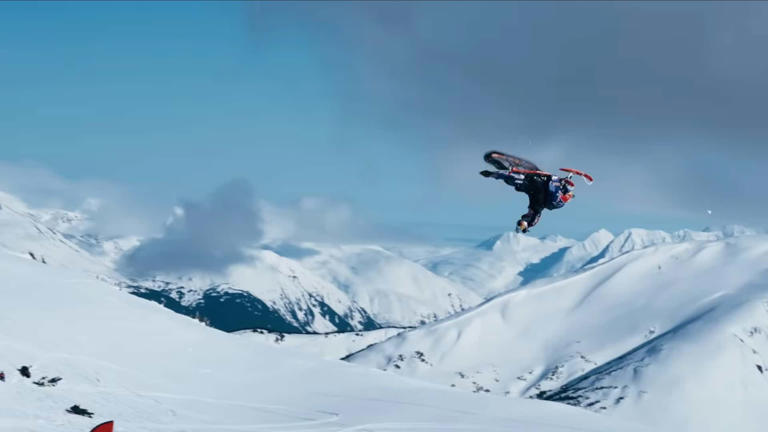 Watch the World’s Longest Snowmobile Backflip, If You Can Handle Tension