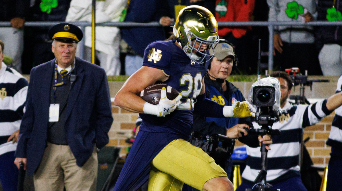 Luke Talich Is Stepping Up At Safety This Spring For Notre Dame