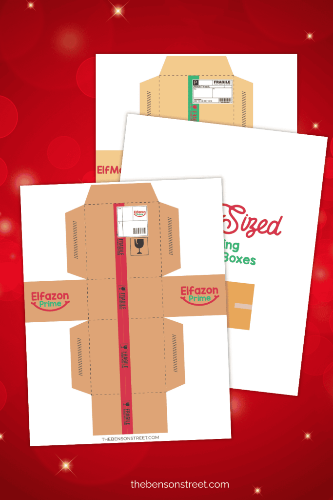 Free Printable Elf on the Shelf Packages Props – Create Fun and Magical ...