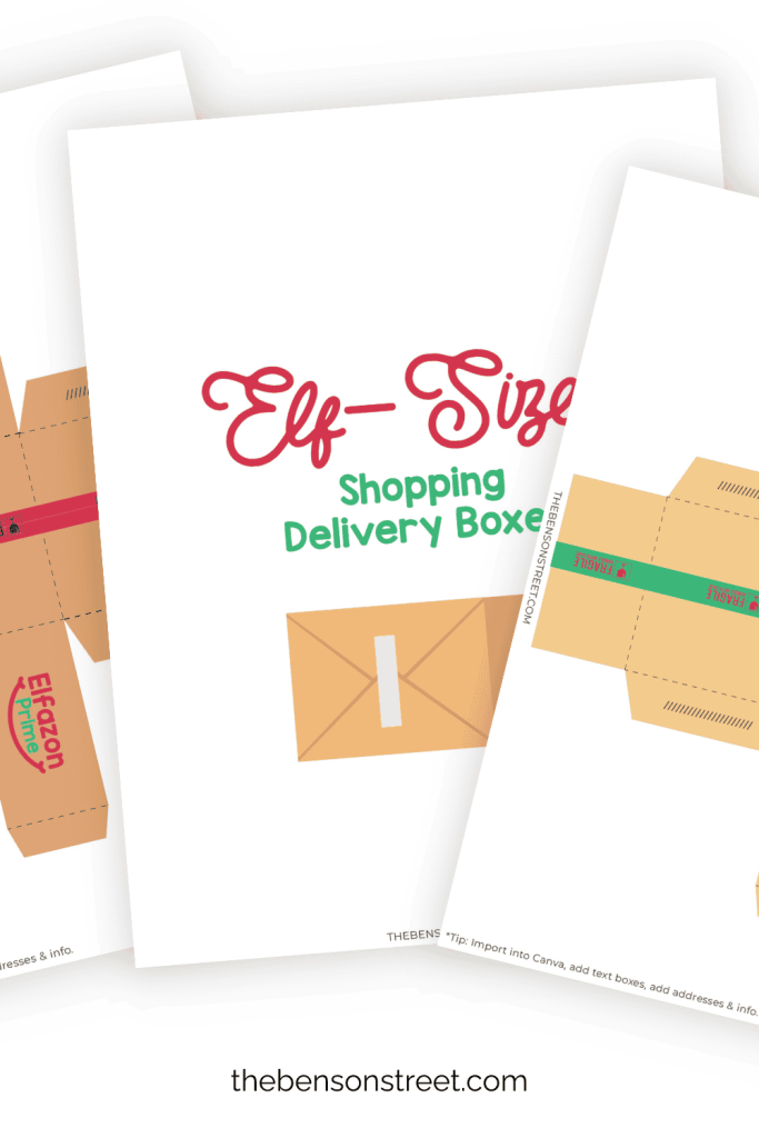 Free Printable Elf on the Shelf Packages Props – Create Fun and Magical ...
