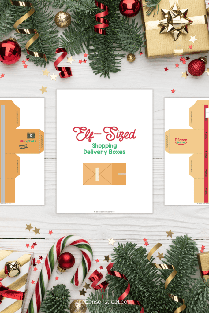 Free Printable Elf on the Shelf Packages Props – Create Fun and Magical ...