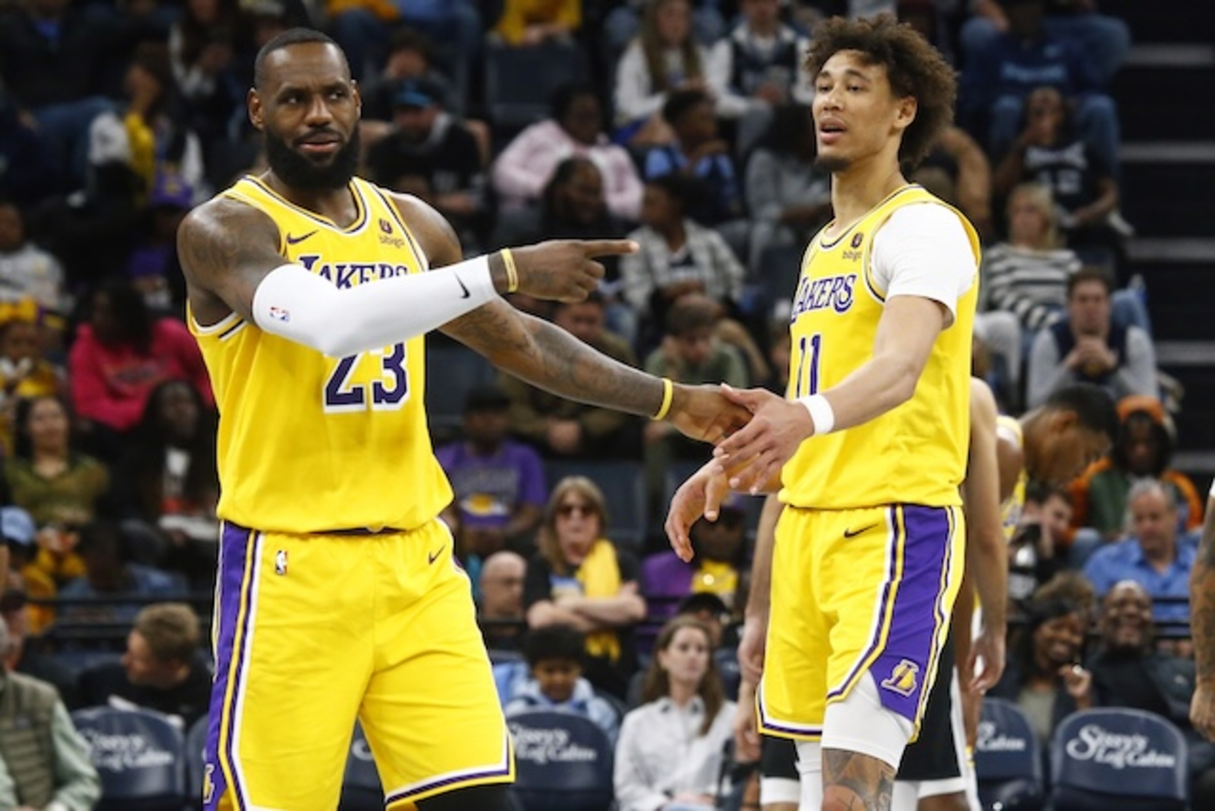 LeBron James, Jaxson Hayes, Dorian Finney-Smith Out As Lakers Look To Bounce Back Vs. Nets
