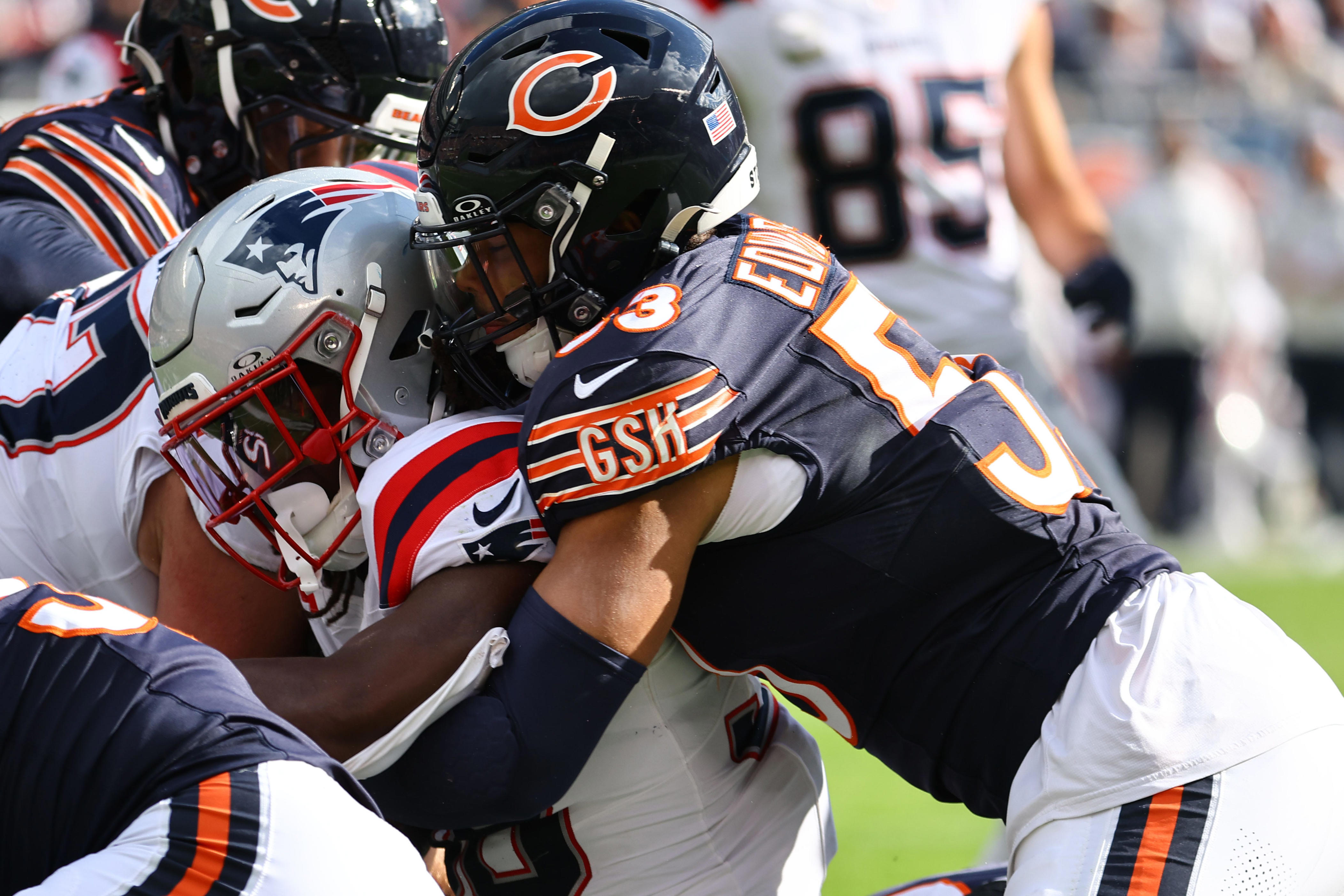 T.J. Edwards shares his thoughts on new Bears OC Thomas Brown