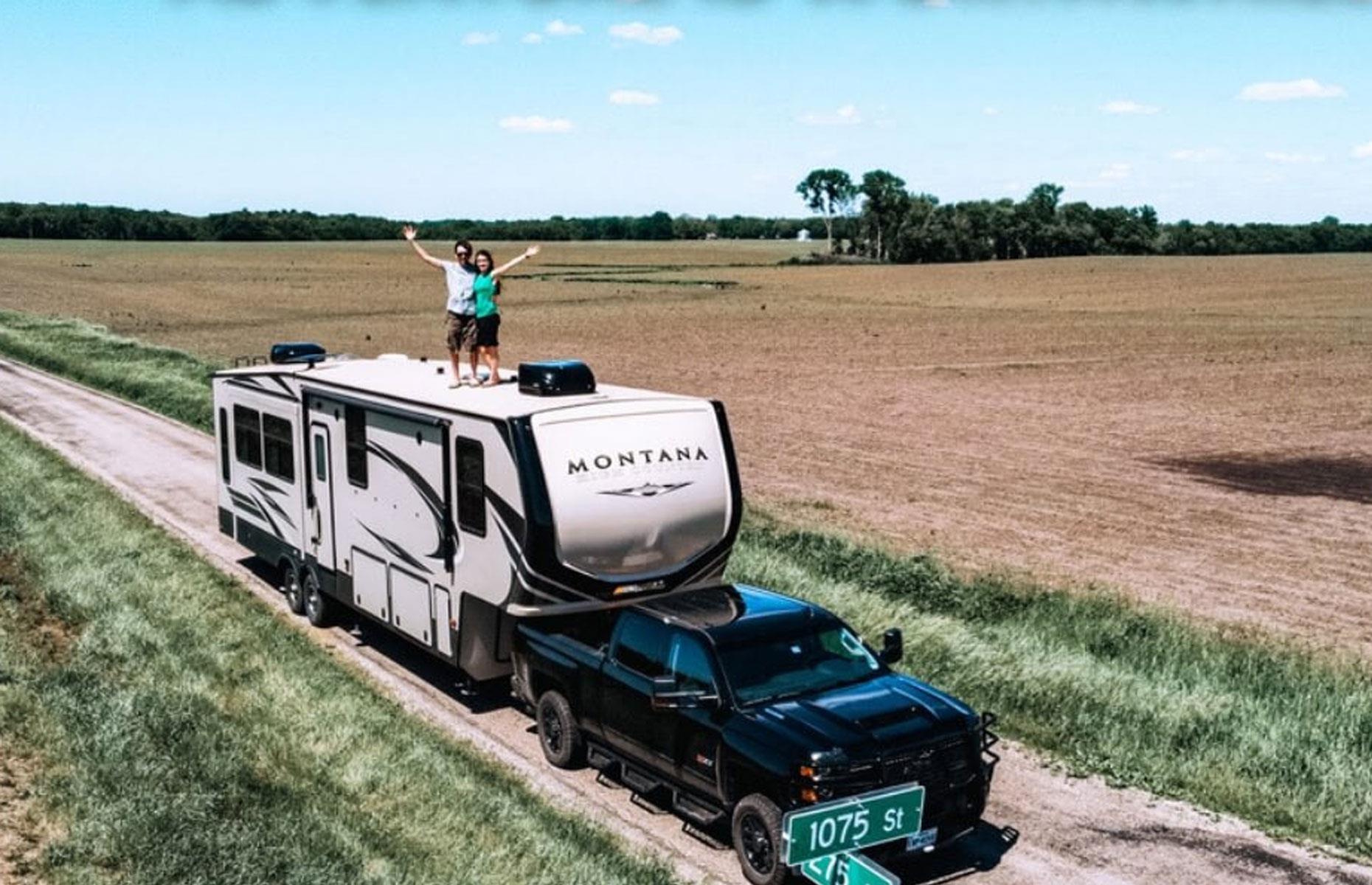 Meet the adventurous duo making van life famous
