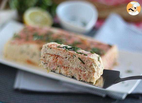 Terrine au saumon frais et saumon fumé